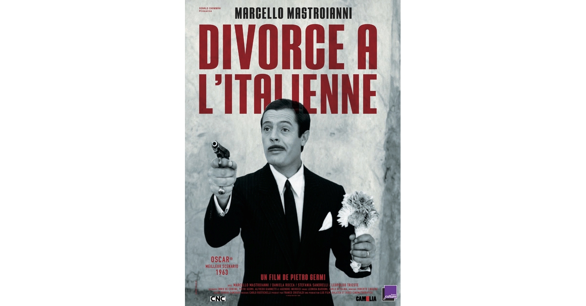 Affiche DIVORCE À L'ITALIENNE - AFFICHES/AFFICHES LES FILMS DU CAMELIA - paris-cinema-club